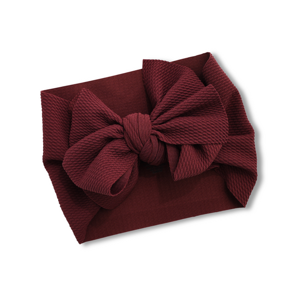 Maroon HEADWRAP – Gigi and Max