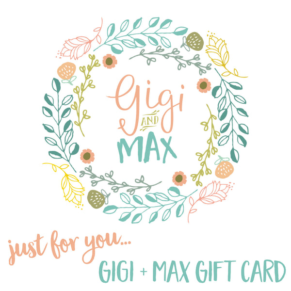 Gigi and Max Gift Card